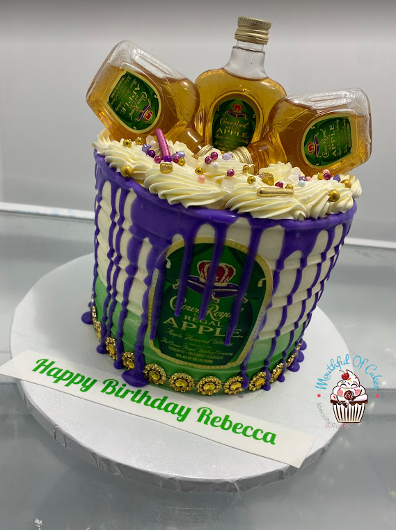 Alcohol Bottle Cakes