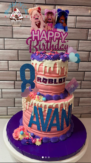 Custom Mini Two Tier Cake (serves 18-20) | Mouthful of Cakes