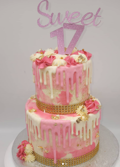 Custom Mini Two Tier Cake (serves 18-20) | Mouthful of Cakes