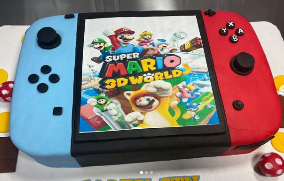 Nintendo Switch Cake (serves 20-22) | Mouthful of Cakes