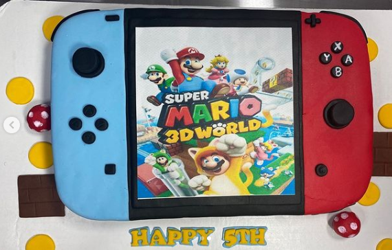 Nintendo Switch Cake (serves 20-22) | Mouthful of Cakes