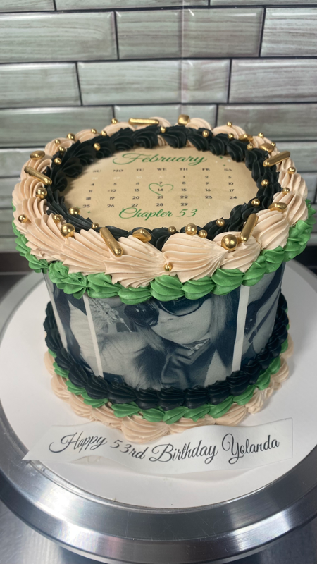 Calendar Cake | Mouthful of Cakes